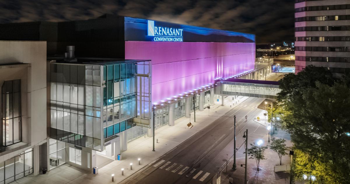 Venue Map | Renasant Convention Center